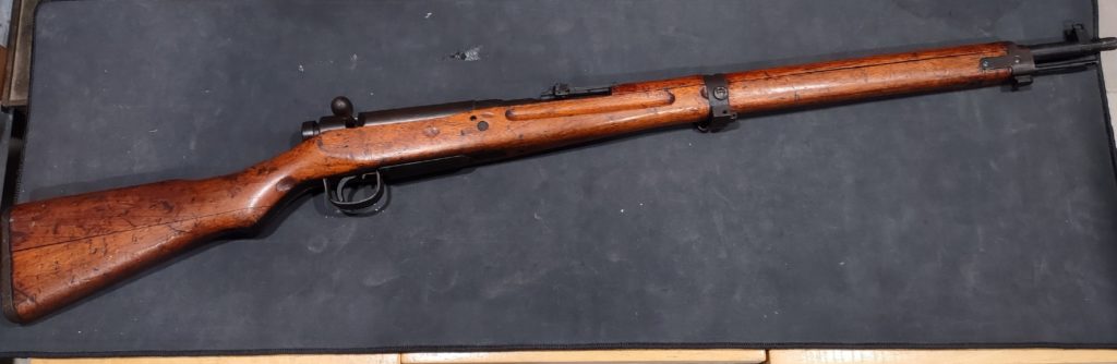 Arisaka Type 99 w/ Dust Cover and Aircraft Sights 7.7 Japanese - S and ...