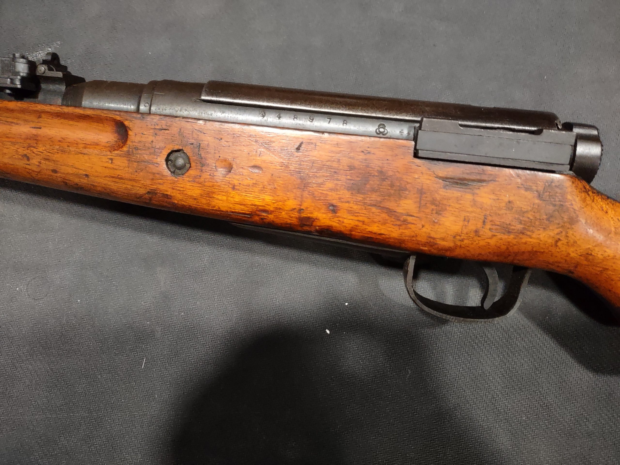 Arisaka Type 99 w/ Dust Cover and Aircraft Sights 7.7 Japanese - S and ...