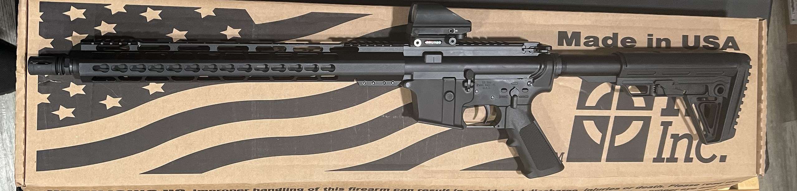 (USED) Inter Ordnance AR-9 9mm w/ Tru-Glo Red/Green Dot - S and S Guns