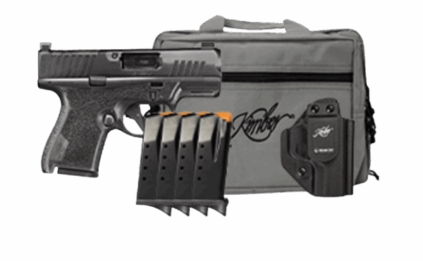 Kimber R7 Mako 9mm OR Gear Package (5 Mags, Range Bag, Holster) - S and ...