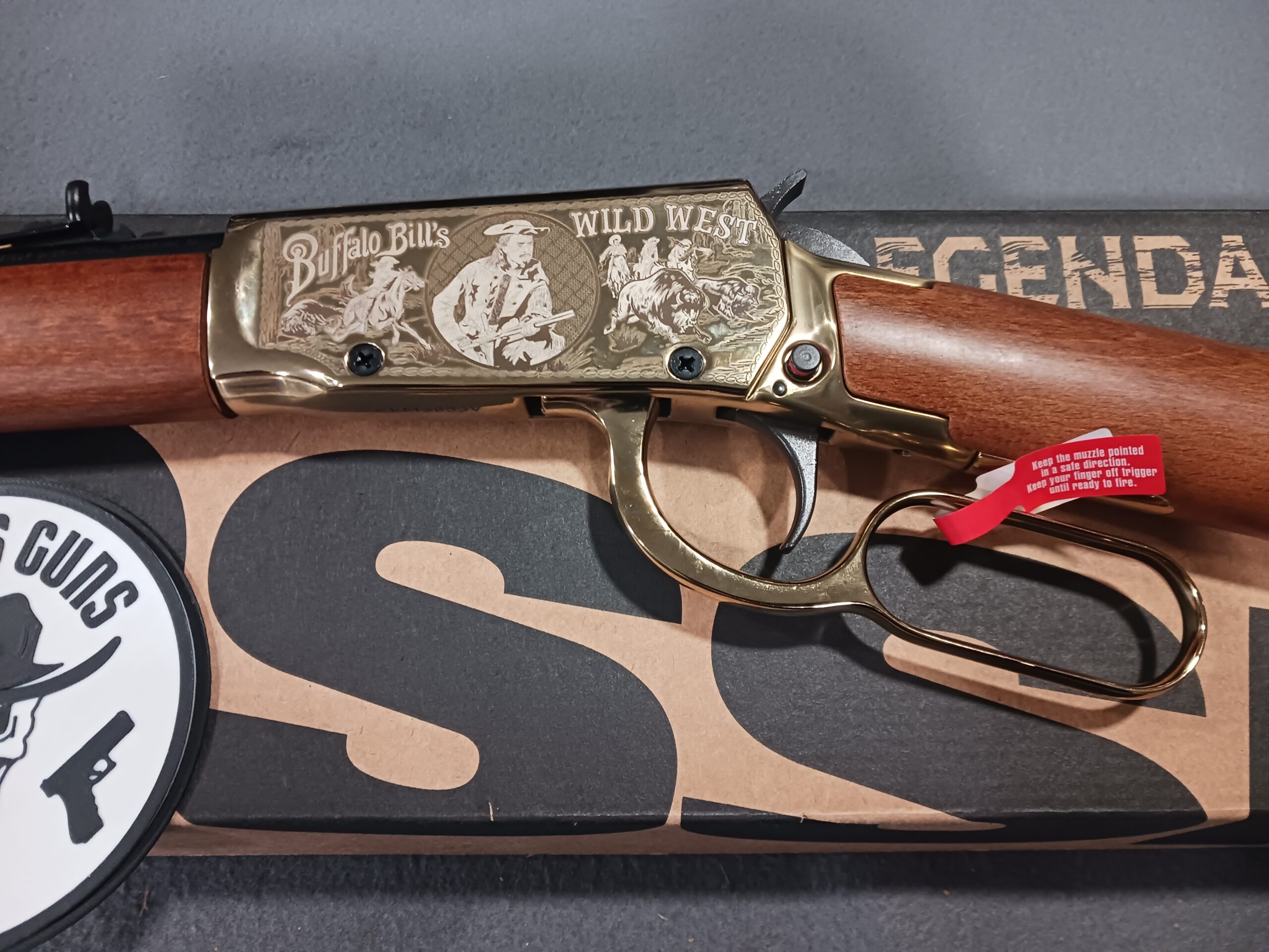 Rossi Rio Bravo .22 LR Buffalo Bill Lever Action Rifle - S and S Guns