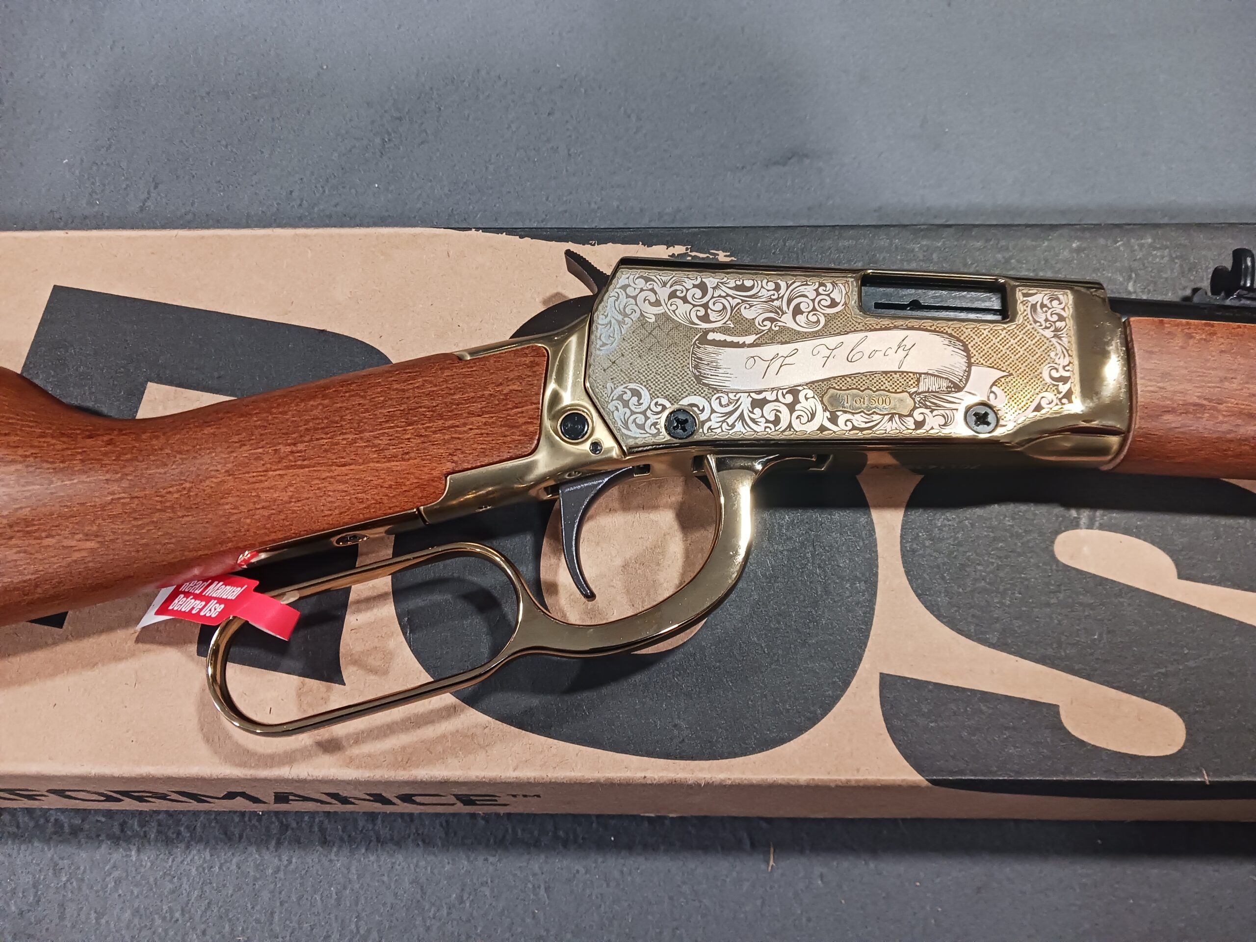 Rossi Rio Bravo .22 LR Buffalo Bill Lever Action Rifle - S and S Guns