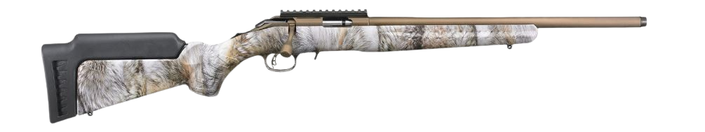 Ruger American .17 HMR Burnt Bronze/Yote CamoI - S and S Guns