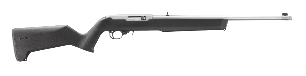 Ruger 10/22 .22 LR 18″ Threaded Stainless Barrel Magpul MOE X-22 Stock ...